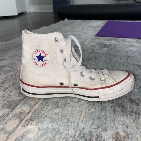 Converse | Shoes | High Top White Converse | Poshmark